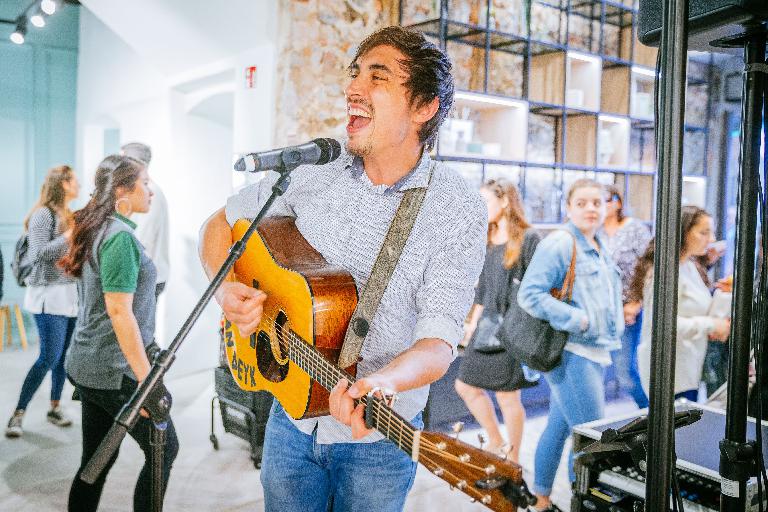 Corporate event musicians for hire